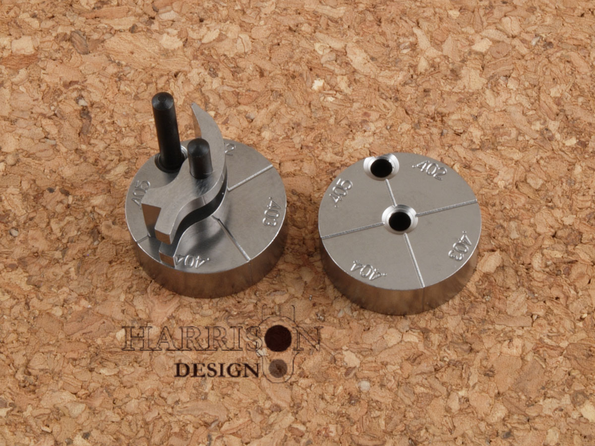 Harrison Design & Consulting, LLC. HD-806 True Radius PRO sear stoning jig