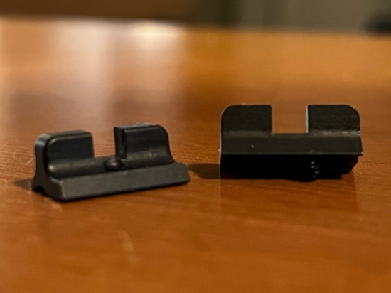 Harrison Design & Consulting, LLC. HD-020-S Snake Sight Rear Sight Blade