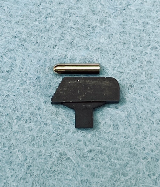 Harrison Design & Consulting, LLC. Gold Beads in Stake-In Front Sights